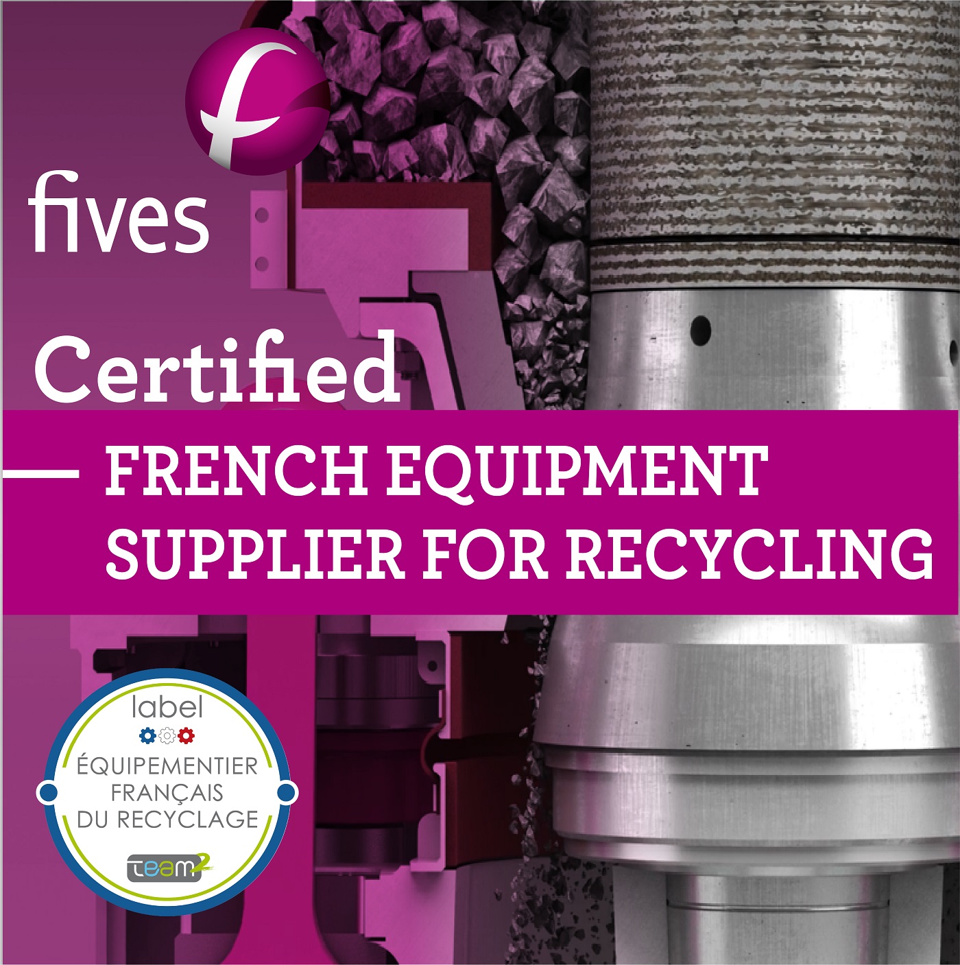 Fives FCB awarded with the "French equipment supplier for recycling ...
